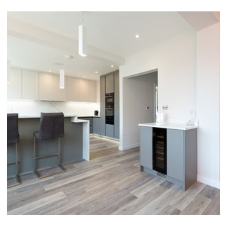 Ammonite & Moles Breath Handle-less Kitchen - Contemporary - Kitchen ...