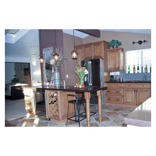 An Entertaining Kitchen - Eclectic - Kitchen - San Diego - by Rima ...