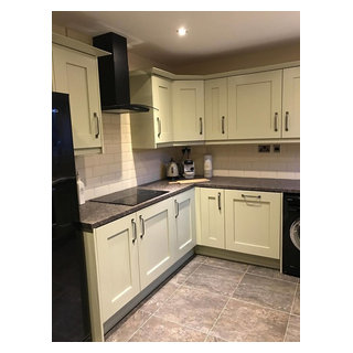 An Innova Norton Alabaster Shaker Kitchen - Real Customer Kitchens ...