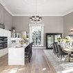 Ancaster Gate show home for London Square - Transitional - Dining Room ...