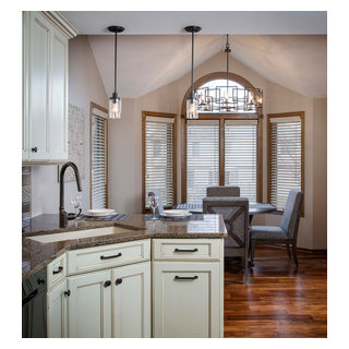Applewood Corners - Angled Corner Sink - Traditional - Kitchen - Omaha ...