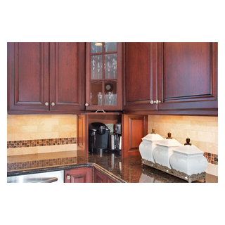 Appliance Garage - Traditional - Kitchen - New York - by Design Line ...