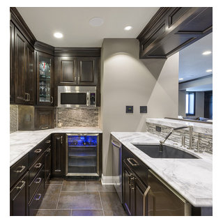 Arabesque White Bar - Contemporary - Kitchen - Other - by Renaissance ...