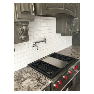 Artigiano Tile Backsplash - Mediterranean - Kitchen - Columbus - by ...