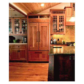 Arts & Crafts Cherry kitchen - Traditional - Kitchen - Los Angeles - by ...