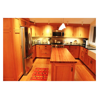 Arts and Crafts style Kitchen remodel and addition - Craftsman ...