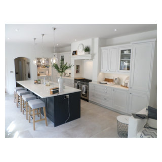Ashley Ann Caledonia Katrine Painted Farrow and Ball - Modern - Kitchen ...