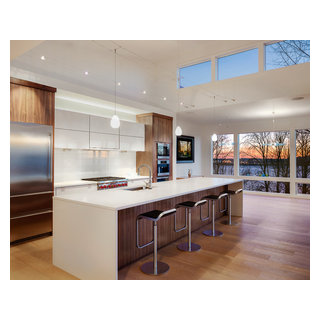 Axiom Luxury Homes - Contemporary - Kitchen - Portland - by Area Floors ...