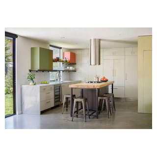 Baldwin Duplex - Contemporary - Kitchen - Los Angeles - by ORA Inc | Houzz