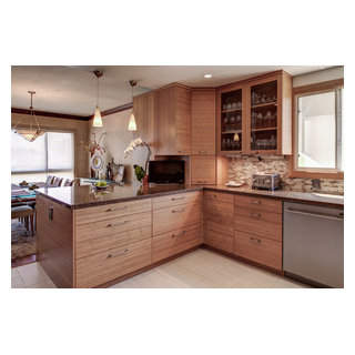 Bamboo Kitchen Designed By Jane Regan - Contemporary - Kitchen - San ...