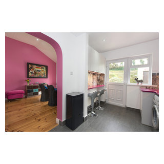 Banksy kitchen - Eclectic - Kitchen - Other - by Evoke Kitchens | Houzz