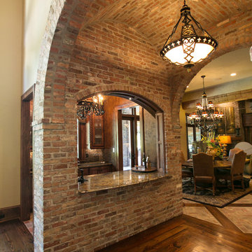 Brick Barrel Vaulted Ceiling - Photos & Ideas | Houzz