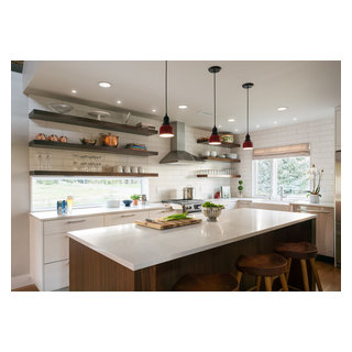 Barn Remodel - Farmhouse - Kitchen - Denver - by Kimball Modern Design ...