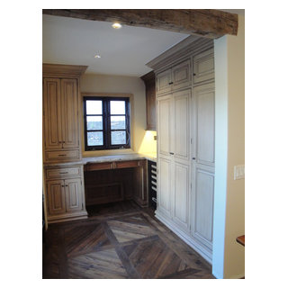 Baronial Manor Revival Remodel - Farmhouse - Kitchen - Orange County ...