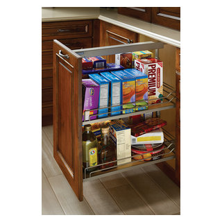 Base Pull-Out Pantry - Traditional - Kitchen - Other - by Wood-Mode ...