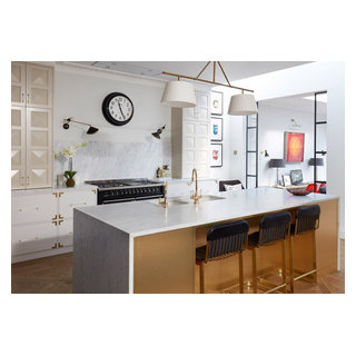 Baskerville Road Kitchen - Transitional - Kitchen - London - by Jamie ...