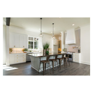Baton Rouge Modern Farmhouse New-Build - Transitional - Kitchen - New ...