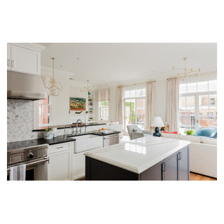 Beacon Hill Flat - Traditional - Kitchen - Boston - by Carpenter ...