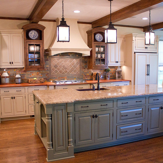 Bead Inset Cabinet - Photos & Ideas | Houzz