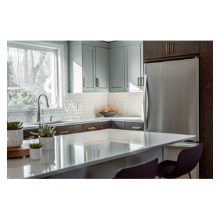 Beautiful Eclectic Kitchen Remodel - Eclectic - Kitchen - Providence ...