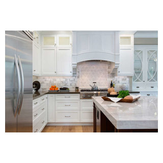 Traditional White Kitchen Remodel - Traditional - Kitchen - Denver - by ...