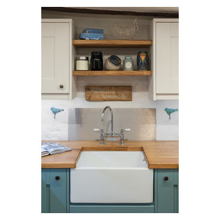 Belfast sink - Rustic - Kitchen - Kent - by Roots Kitchens Bedrooms ...