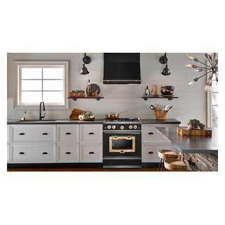 Big Chill 1900 Series 30" Stove and Hood in Black - Kitchen - Denver ...