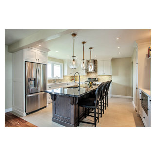 Black and Tan Kitchen - Transitional - Kitchen - Toronto - by Madison ...