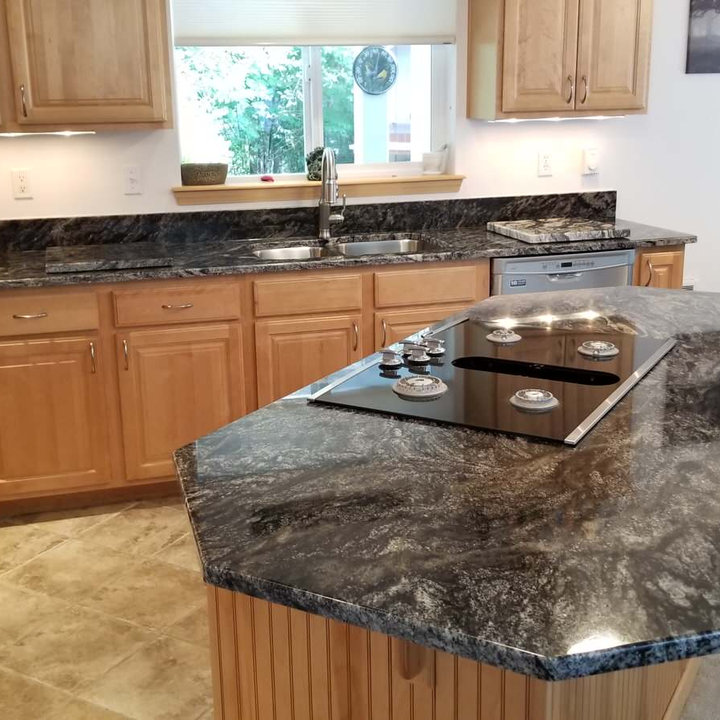 Enchanted Forest Granite Countertop - Photos & Ideas | Houzz
