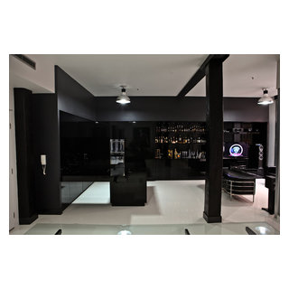 Black Magic - Teneriffe Woolstores - Contemporary - Kitchen - Brisbane ...