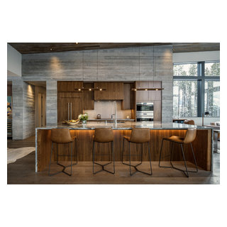 Black Moon - Rustic - Kitchen - Other - by Reid Smith Architects | Houzz