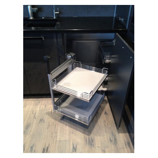 Blind corner hardware - Modern - Kitchen - Vancouver - by User | Houzz