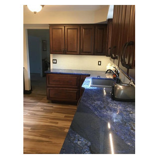 Blue Granite Kitchen - Traditional - Kitchen - Detroit - by Kitchen ...