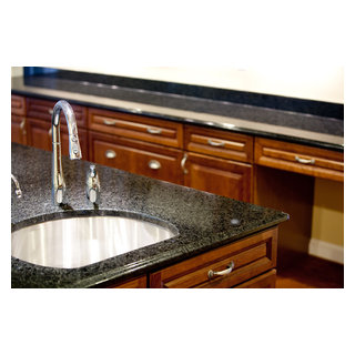 Blue in the Night Granite - Contemporary - Kitchen - DC Metro - by ...