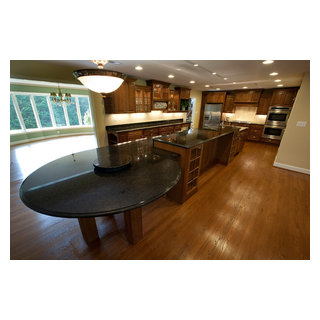 Blue in the Night Granite - Contemporary - Kitchen - DC Metro - by ...