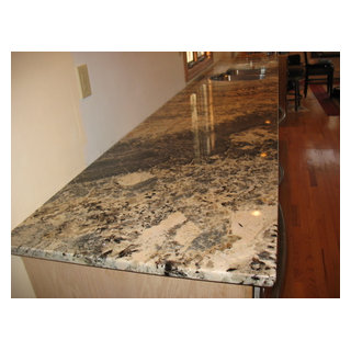 Blue Persa Granite - Kitchen Countertops - Contemporary - Kitchen - New ...