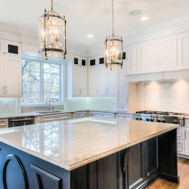 Taj Mahal Quartzite Kitchen Island - Photos & Ideas | Houzz