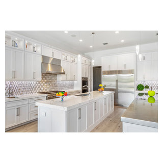 Boca Raton Intracoastal Residential Design - Transitional - Kitchen ...