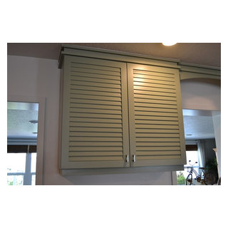 Bohemian/Key West style kitchen remodel - Beach Style - Kitchen ...