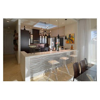 Bonita Springs 25th floor Kitchen Remodel - Contemporary - Kitchen ...