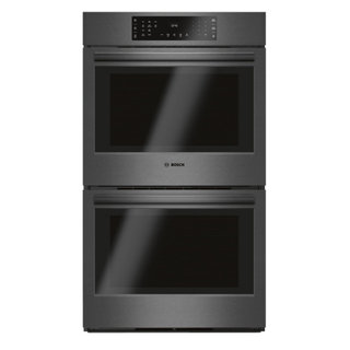 Bosch HBL8642UC 800 Series 30" Double Electric Wall Oven Black ...