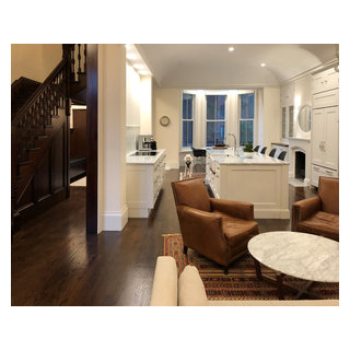 Boston 2nd Empire Brownstone - Transitional - Kitchen - Boston - by ...