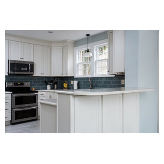 breakfast bar overhang - Transitional - Kitchen - Other - by Sharon ...