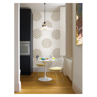 Breakfast Nook with WallPops Zoe Dots - Kitchen - Boston - by WallPops ...