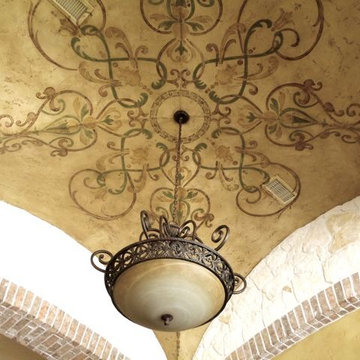 Hand Painted Groin Ceilings - Photos & Ideas | Houzz
