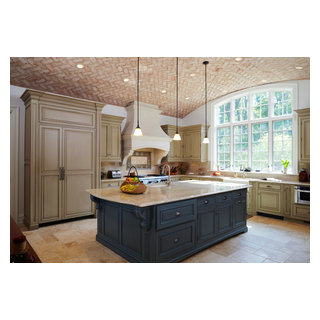 Brick Arched Ceiling in Kitchen - Traditional - Kitchen - Philadelphia ...
