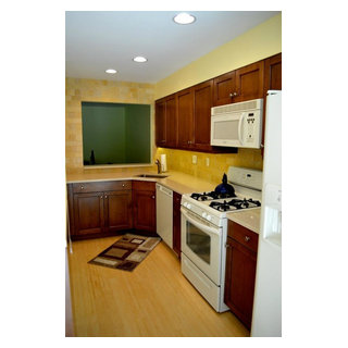 Bright & Clean Contemporary Kitchen - Transitional - Kitchen - New York ...