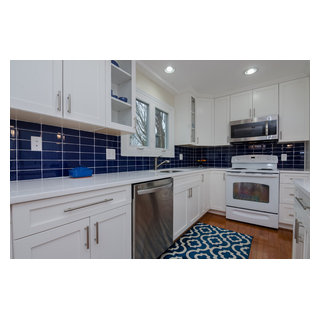 Bright Traditional Kitchen Renovation in Herndon, VA - Traditional ...