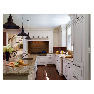 Bryn Mawr Stone Colonial - Traditional - Kitchen - Philadelphia - by ...