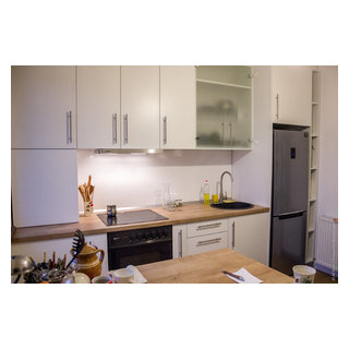 Bucatarie MDF Vopsit Alb - Contemporary - Kitchen - Other - by AZ ...